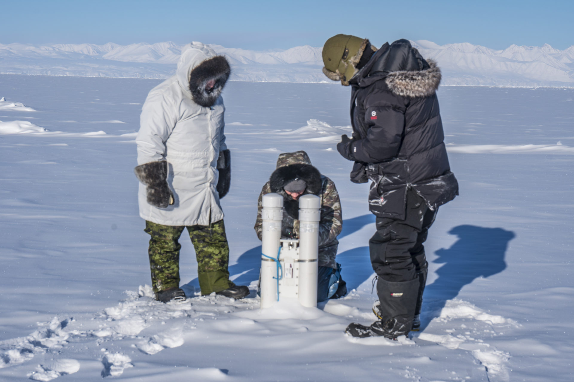 Finding safe routes across melting Arctic ice with new tech and Inuit ...