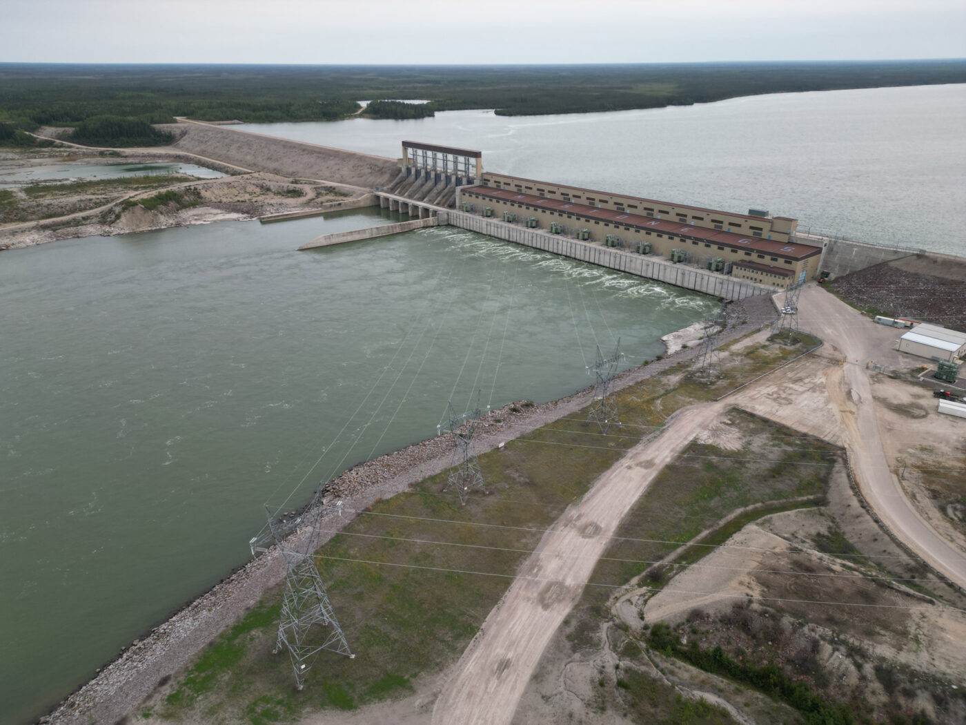 A bird’s-eye view of Manitoba Hydro dams | The Narwhal